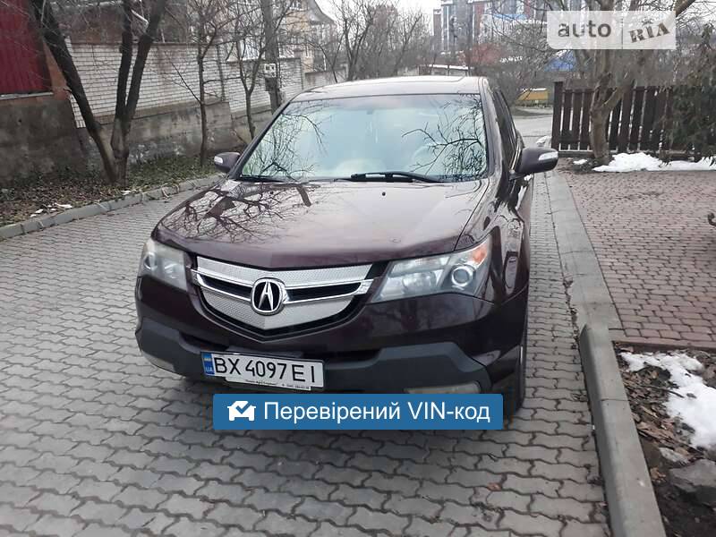 Autoria Продам Акура МДХ 2008 Bx4097ei бензин 37 позашляховик кросовер бу у