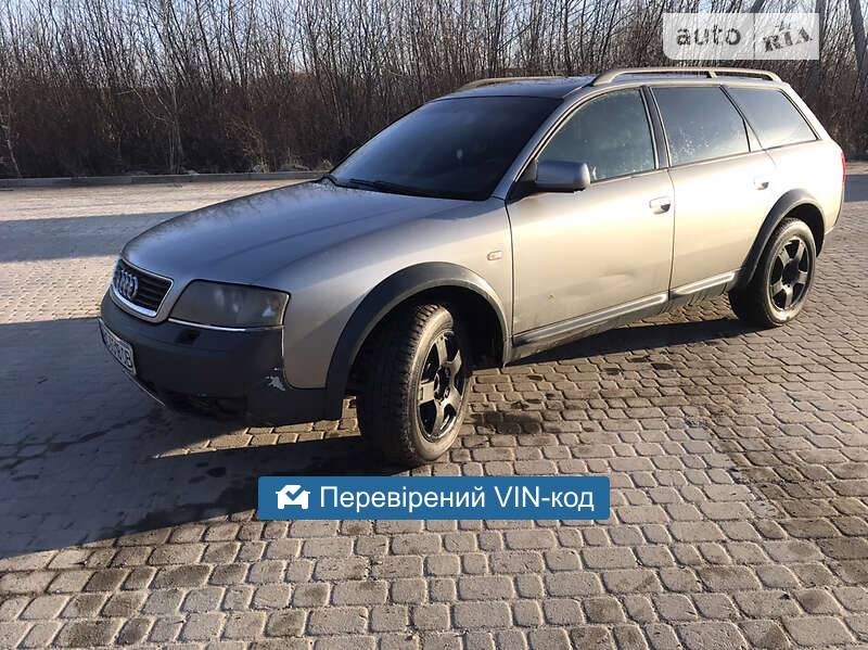AUTO.RIA – Продам Ауді А6 Олроуд 2001 (BC6518OB) дизель 2.5 універсал бу у Львові, ціна 4199