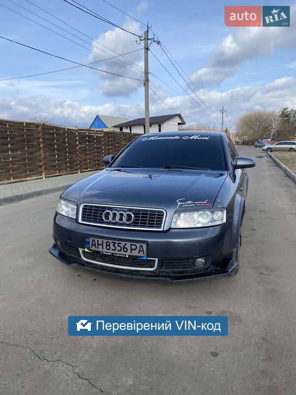 AUTO.RIA – Продам Ауді А4 2002 дизель 2.5 седан бу у Слов'янську, ціна 4700 $ WAUZZZ8E62A278686