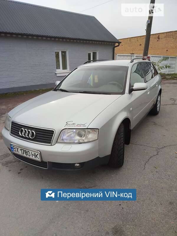 AUTO.RIA – Продам Ауді А6 2002 (BX1780HK) дизель 2.5 універсал бу у Хмельницькому, ціна 4950