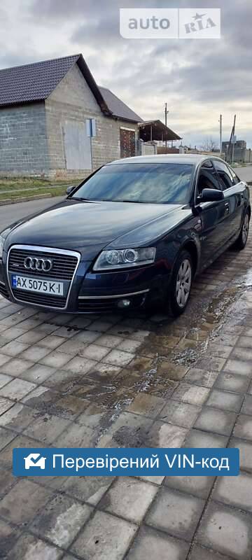 AUTO.RIA – Продам Ауді А6 2004 (AX5075KI) дизель 3.0 седан бу у Краматорську, ціна 7900