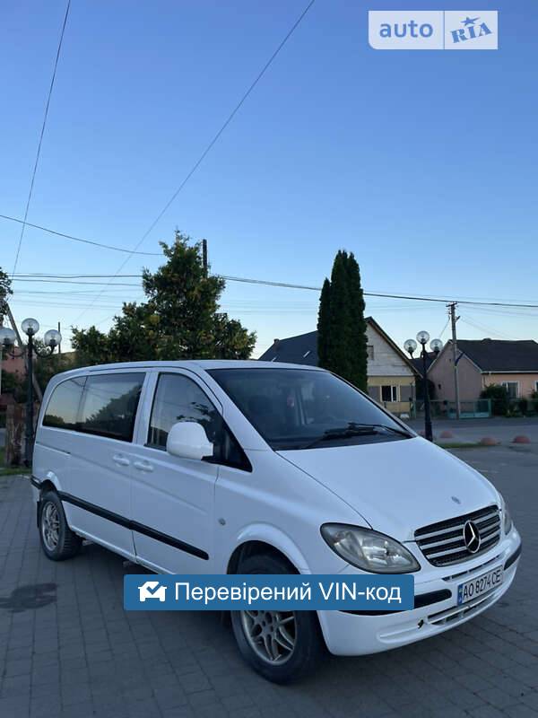AUTO.RIA – Продам Мерседес-Бенц Віто 2004 (AO8274CE) дизель 2.1 мінівен бу у Ужгороді, ціна 5000