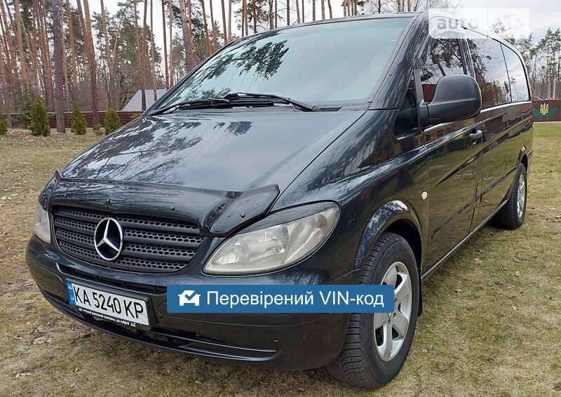 AUTO.RIA – Продам Мерседес-Бенц Віто 2004 (KA5240KP) дизель 2.1 мінівен бу у Києві, ціна 6500 ...