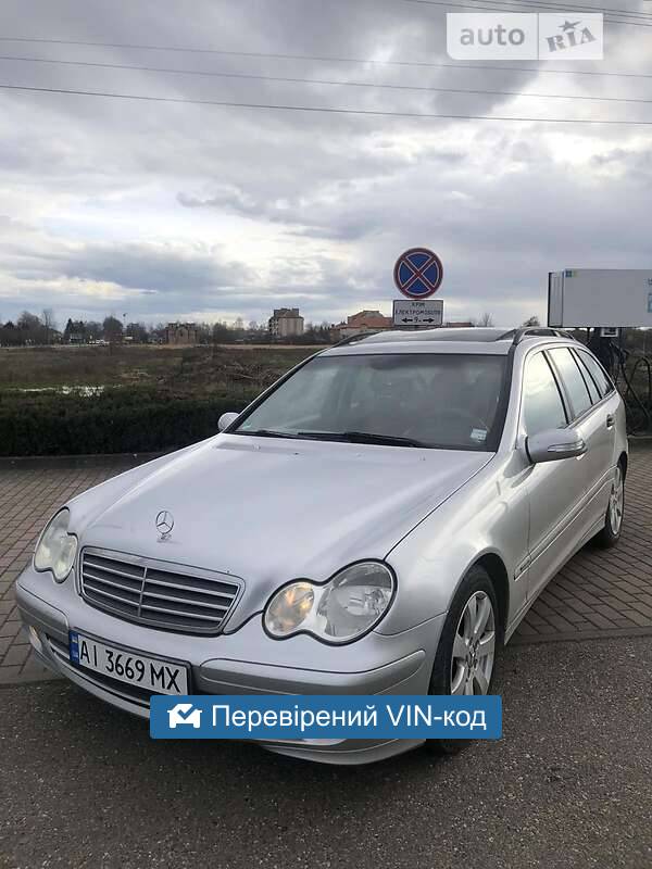 AUTO.RIA – Продам Мерседес-Бенц Ц-Клас 2004 (AI3669MX) дизель 2.2 универсал бу в Виноградове ...
