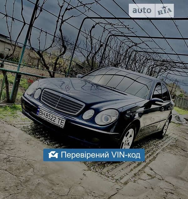 AUTO.RIA – Продам Мерседес-Бенц Е-Клас 2002 дизель 2.2 седан бу у Ізмаїлі, ціна 5500 ...