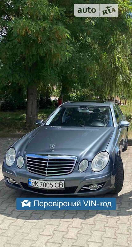 AUTO.RIA – Продам Мерседес-Бенц Е-Клас 2007 (BK7005CB) дизель 3.0 седан бу у Вараші, ціна 9999