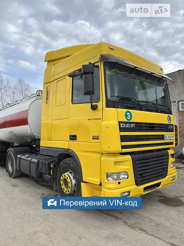 AUTO.RIA – Продам Даф ФТ FT 95XF 430 2004 (BC2816PM) : 8700 ...