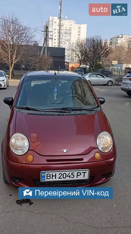 AUTO.RIA – Продам Део Матіз 2007 (BH2045PT) бензин 0.8 хетчбек бу у Одесі, ціна 2500 ...