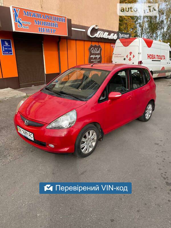AUTO.RIA – Продам Хонда Джаз 2005 (BX1689AC) бензин 1.4 хетчбек бу у Вінниці, ціна 3700