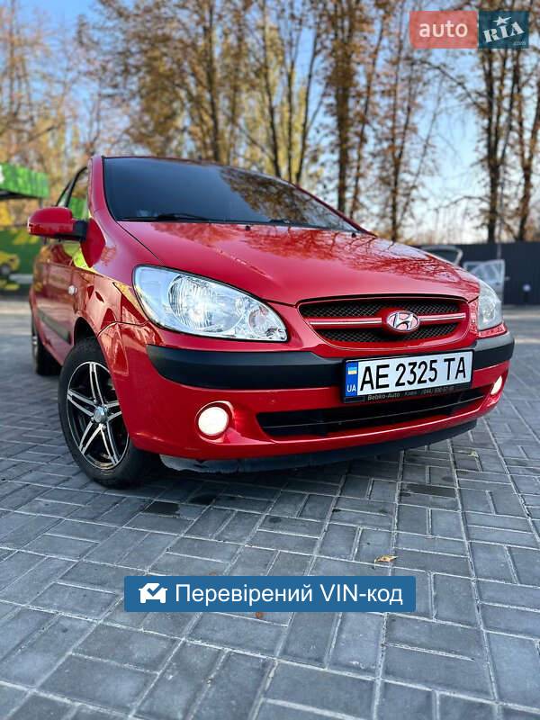 AUTO.RIA – Продам Хюндай Гетц 2007 (AE2325TA) бензин 1.6 хетчбек бу у Новомосковську, ціна 5600 ...