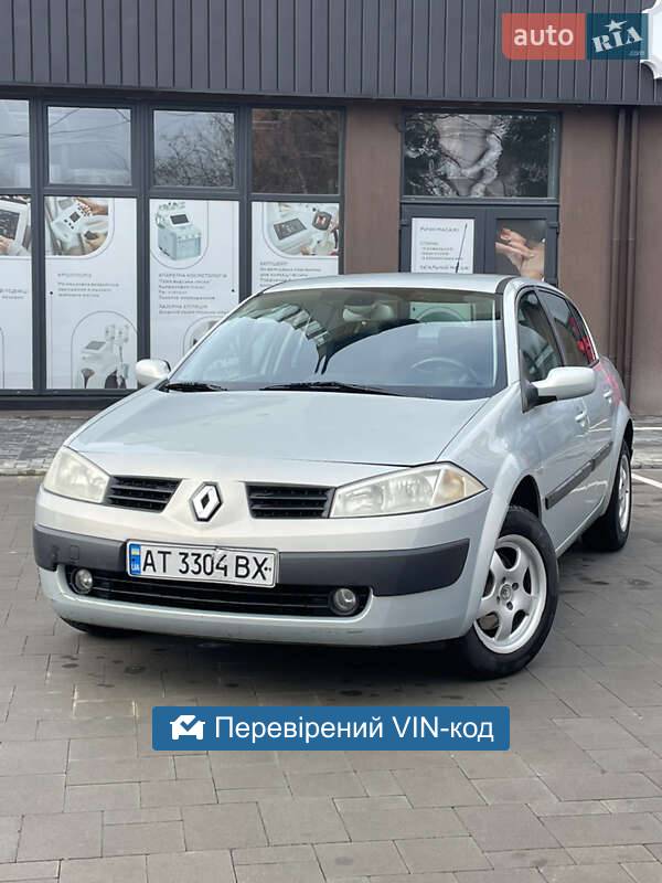 AUTO.RIA – Продам Рено Меган 2004 (AT3304BX) дизель 1.5 седан бу у Калуші, ціна 3400 ...