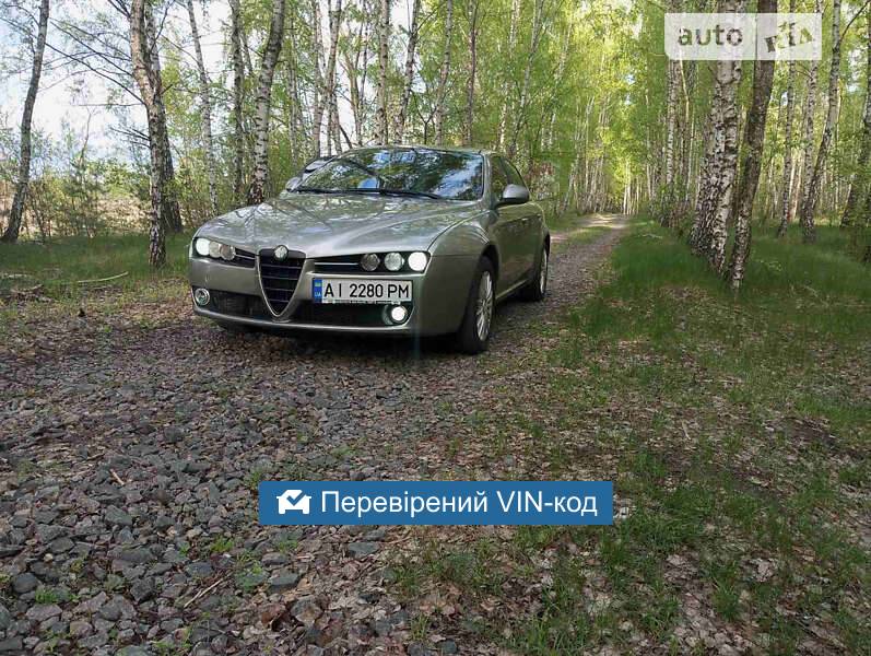 AUTO.RIA – Продам Альфа Ромео 159 2006 (AI2280PM) бензин 1.9 седан бу у Василькові, ціна 4100