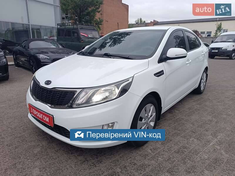AUTO.RIA – Продам Kia Ріо 2012 газ пропан-бутан / бензин 1.6 седан бу у Полтаві, ціна 8950 ...
