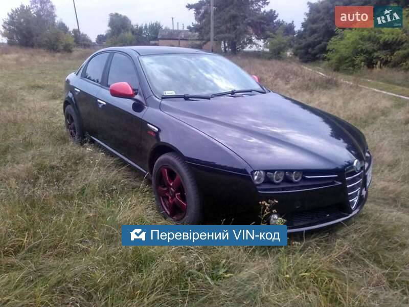 AUTO.RIA – Продам Альфа Ромео 159 2006 (CB7462EB) бензин 1.9 седан бу у Ніжині, ціна 6120 ...