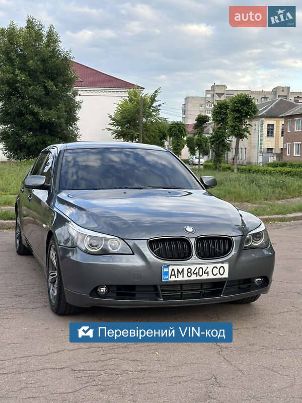 AUTO.RIA – Продам БМВ 5 Серія 2007 (AM8404CO) дизель 3.0 седан бу у Коростені, ціна 10100 ...